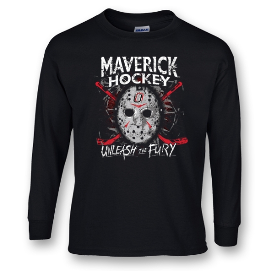 Lawlor's Custom Sportswear | UNO Youth Long Sleeve Shirt (UNO-HOCKEY-042)