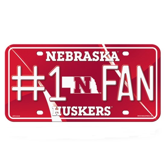 Lawlor's Custom Sportswear | NU #1 Fan License Plate