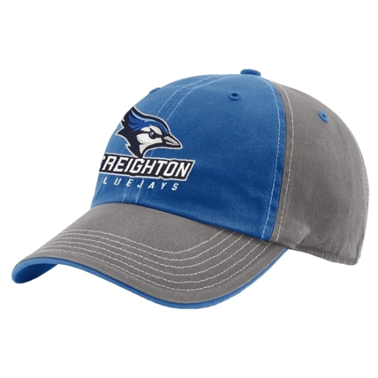 Lawlor's Custom Sportswear | CU Washed Charcoal Adjustable Hat