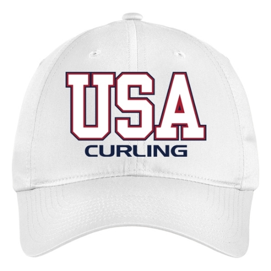 Lawlor's Custom Sportswear | Curling World Cup Nike® Adjustable Twill Cap